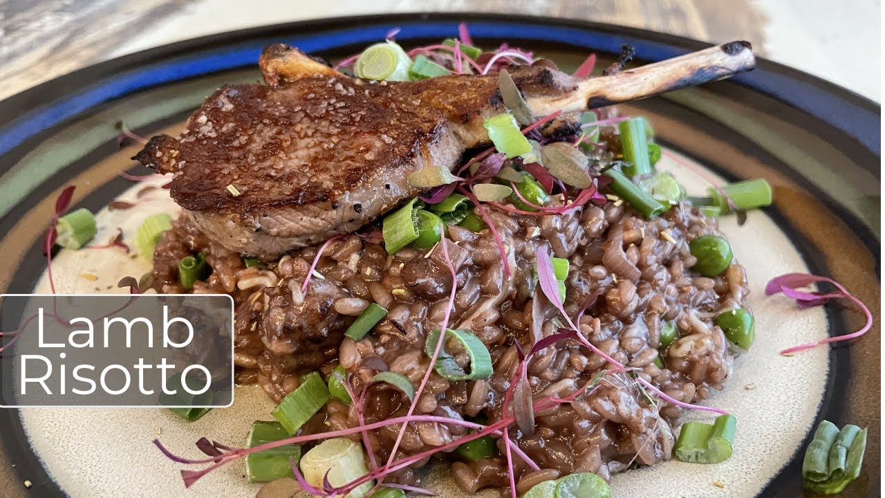 Lamb Risotto - Chef Jason Bunin Cocoa Beach, Fl - Dining and Cooking