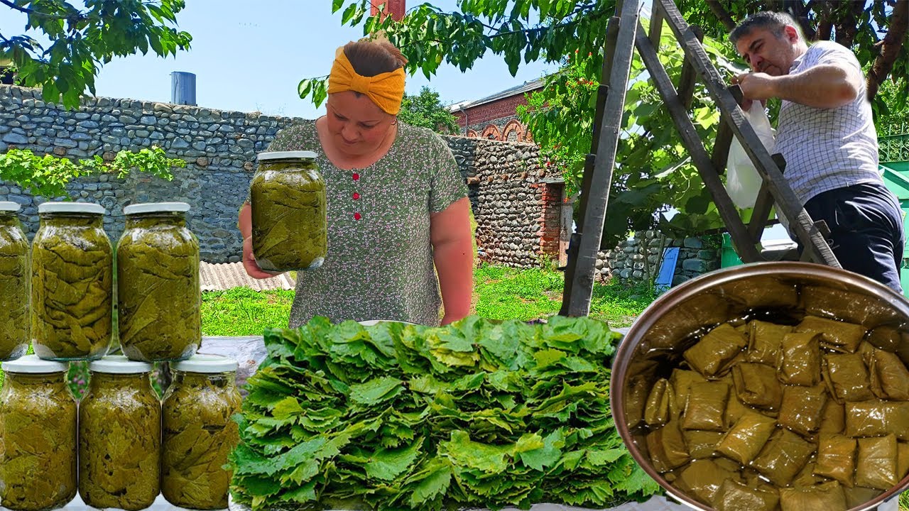 Making Delicious Dolma - The Most Delicious Recipe made from Meat with ...