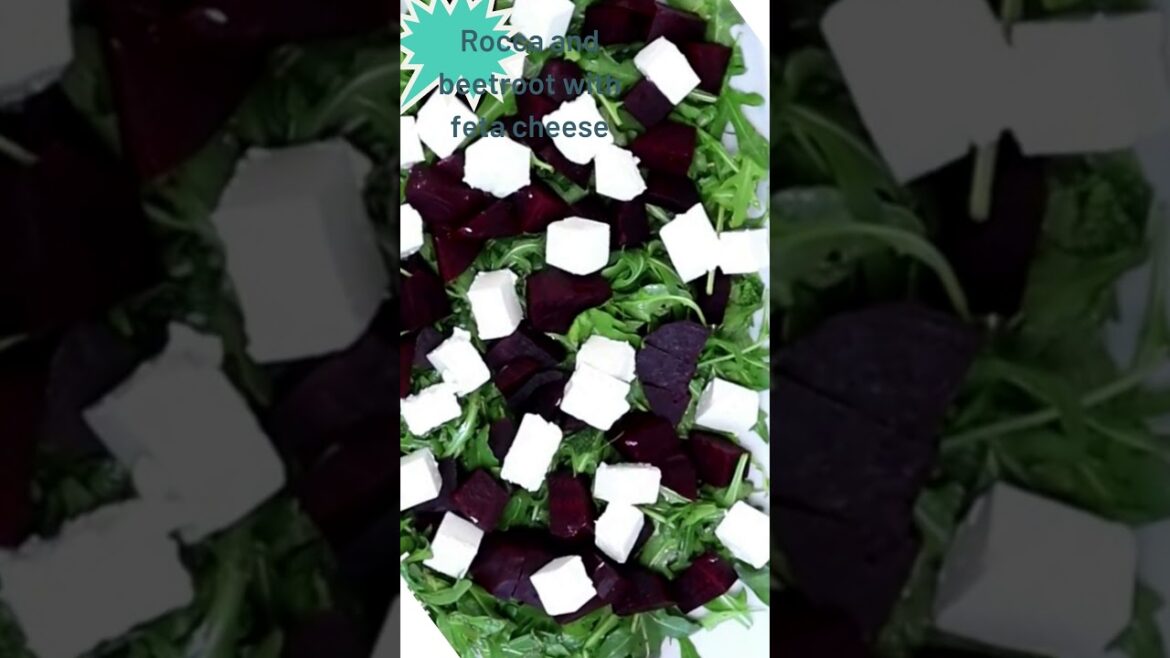 Ala cuisine Rocca beetroot and feta cheese salad - Dining and Cooking