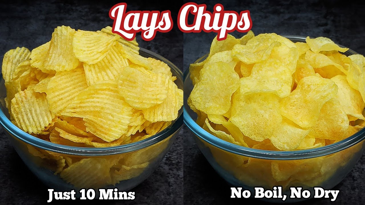 How to Make Instant Crispy Potato Chips at Home in Just 10 Minutes ...