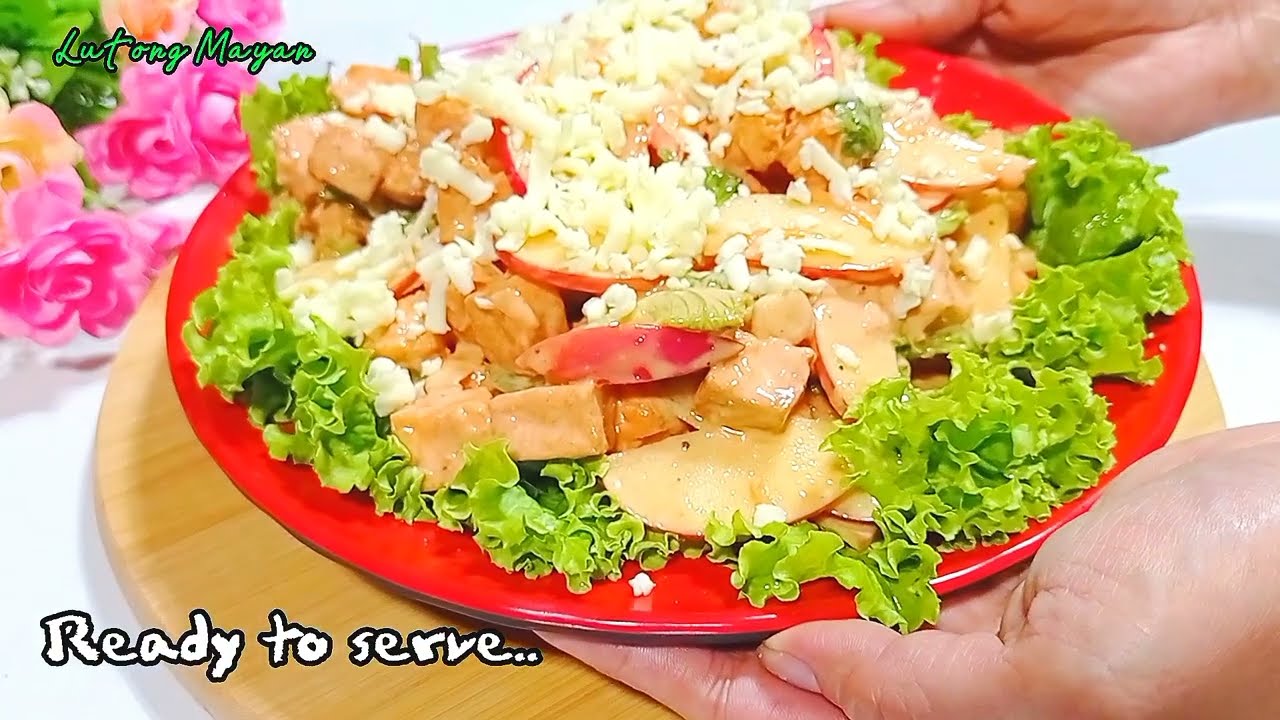 How to make Vegetable Salad with Tofu | Quick and Easy Salad Recipe ...