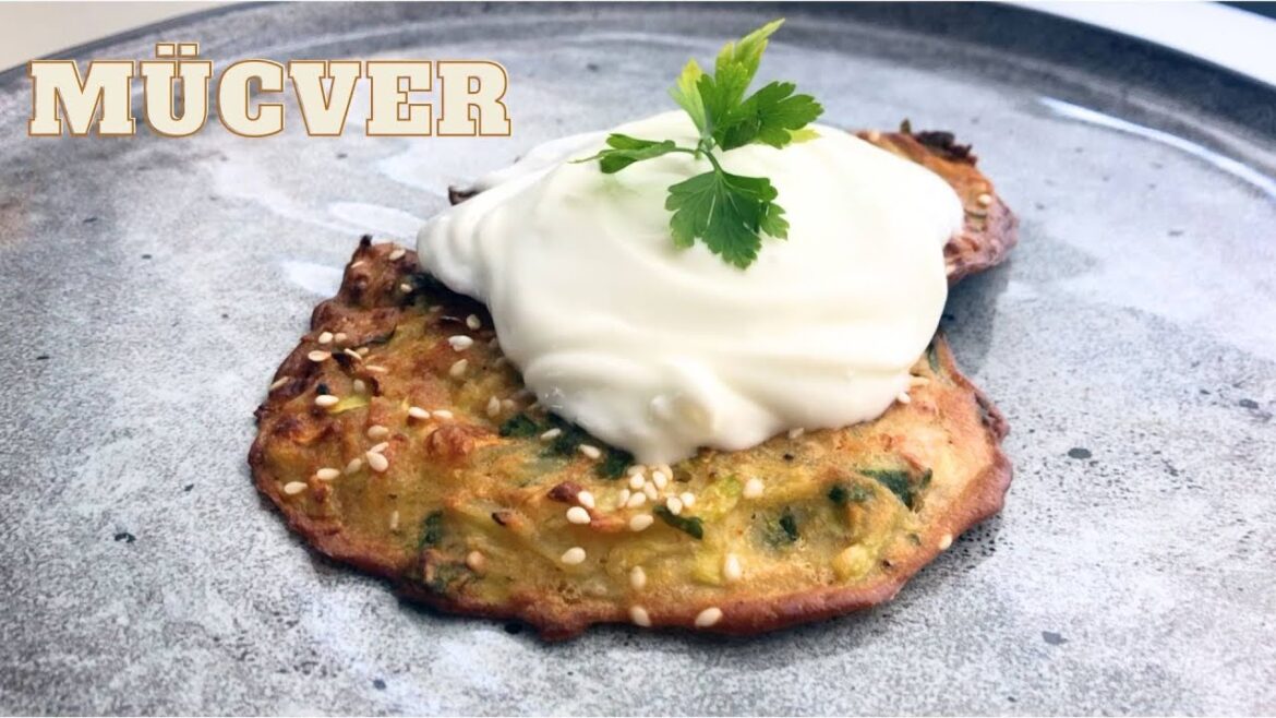Patates & Kabak Mücver - Baked Zucchini and Potato Fritters Recipe ...