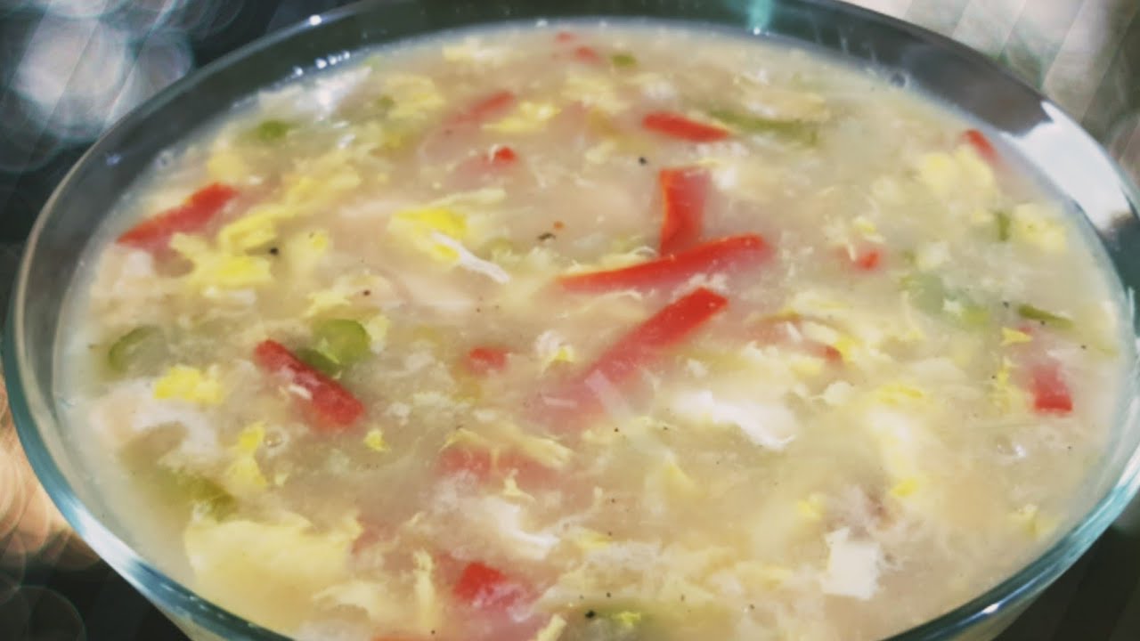 Chicken veg soup|Hot and sour soup recipe|how to make hot and sour soup ...