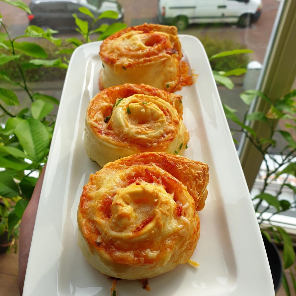 Homemade pepperoni cheese rolls - Dining and Cooking