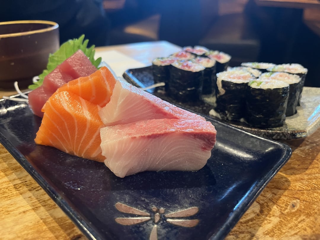 Sashimi, negi toro, and negi hama from happy hour! - Dining and Cooking