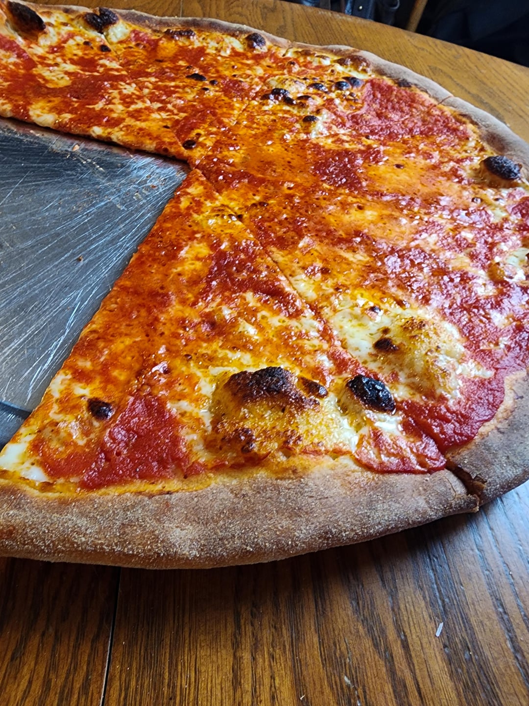 [homemade] 20 inch pizza in home oven. - Dining and Cooking