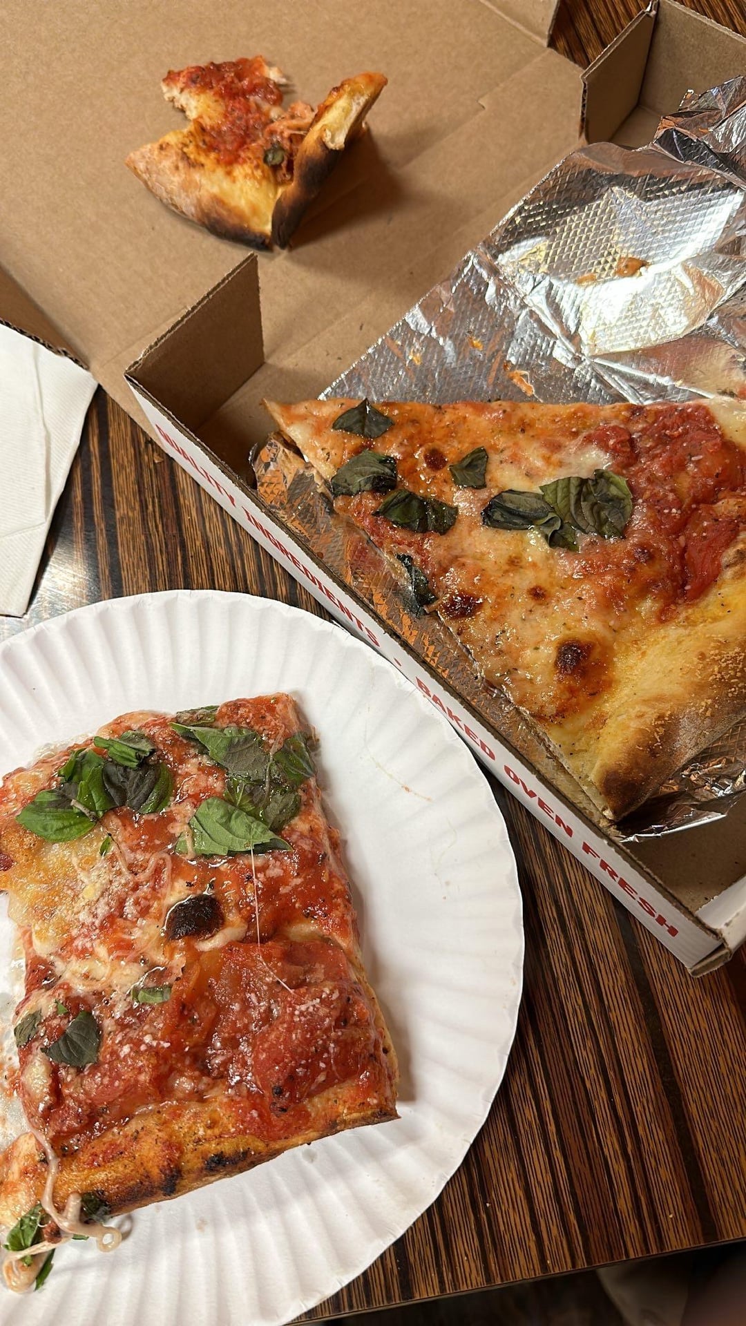 First time at Di Fara’s - Dining and Cooking