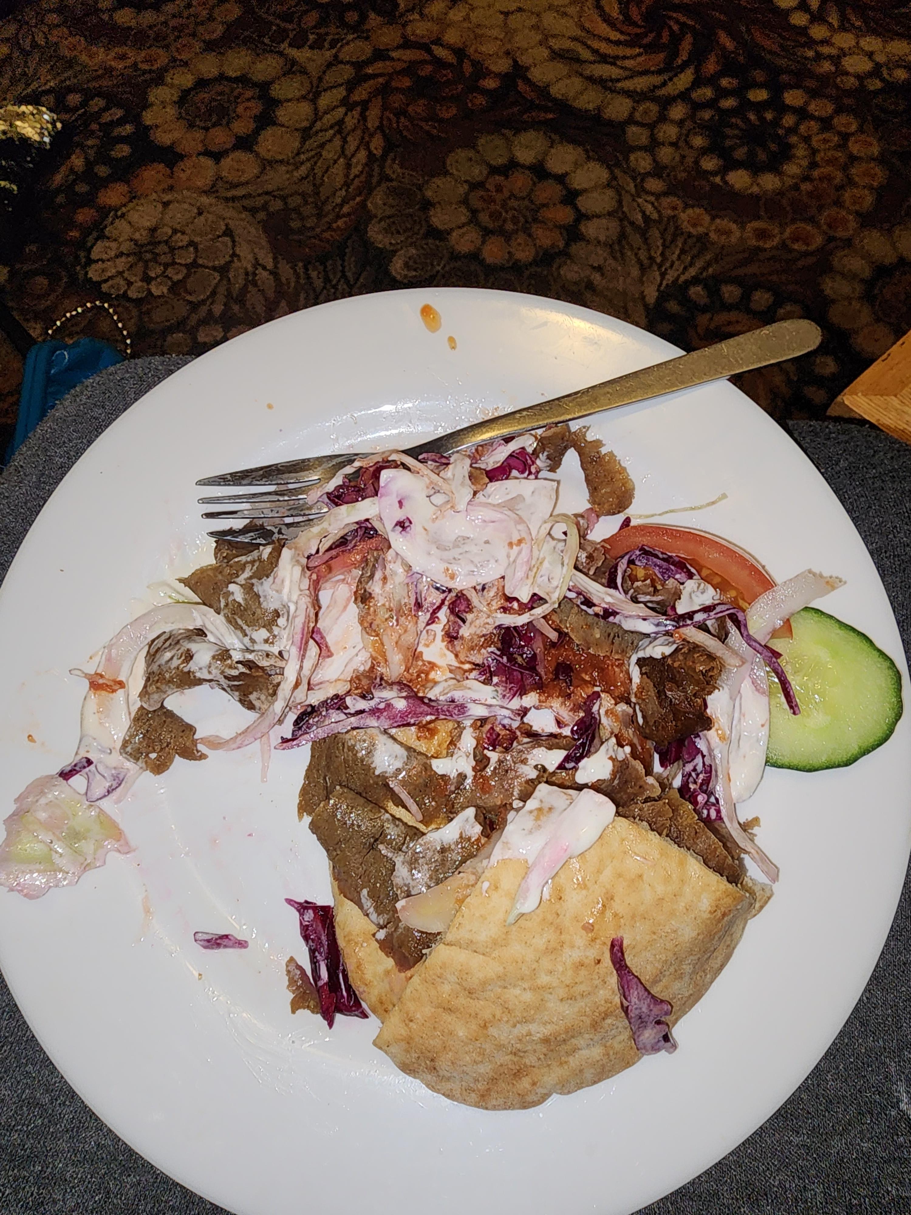 Doner Kebab I'm still drunk looking at it. - Dining and Cooking