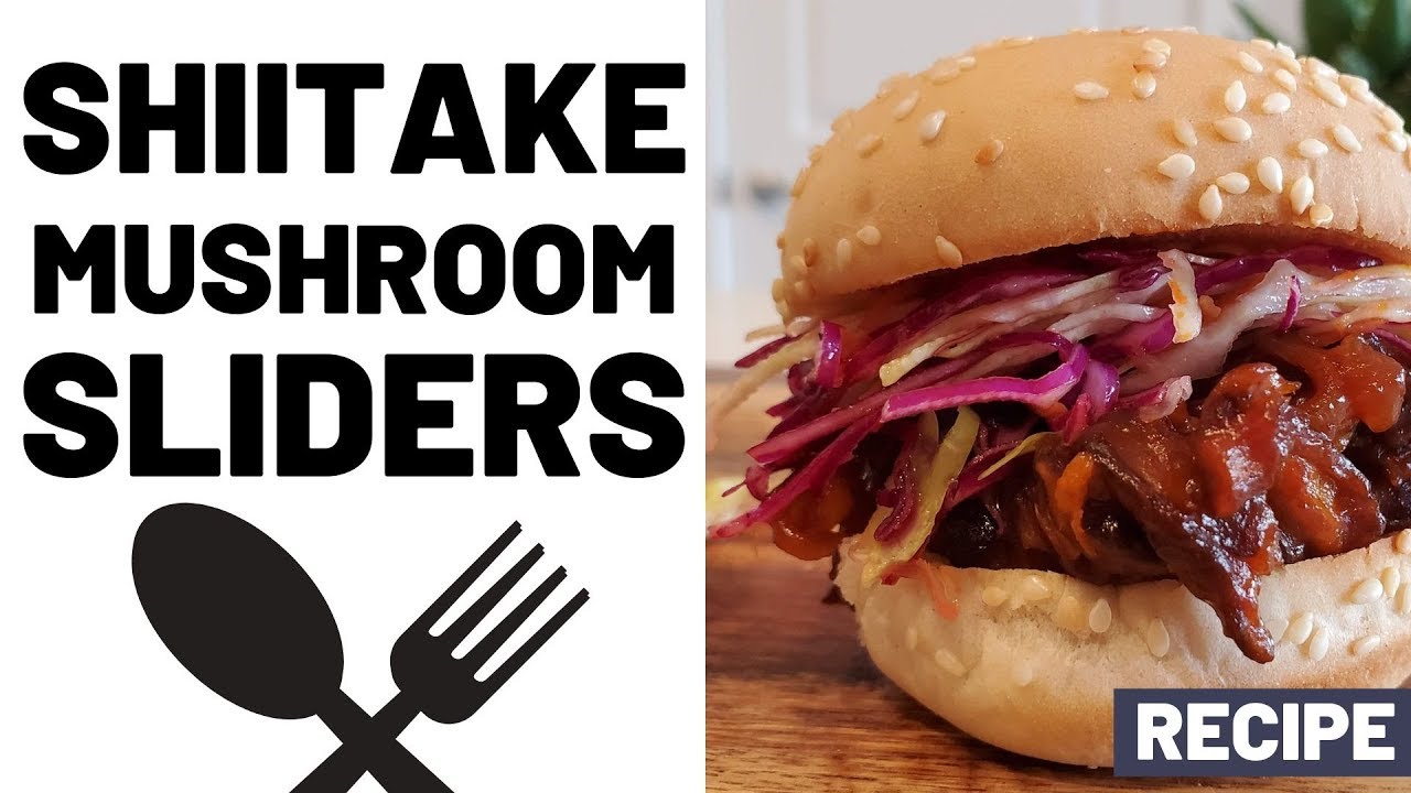 Best Shiitake Recipe: "Pulled Pork" Sliders - Dining and Cooking