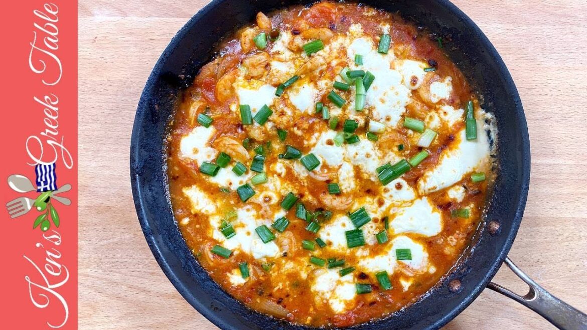 Shrimp Tourkolimano | Easy One Pan Meal | Ken Panagopoulos - Dining and ...