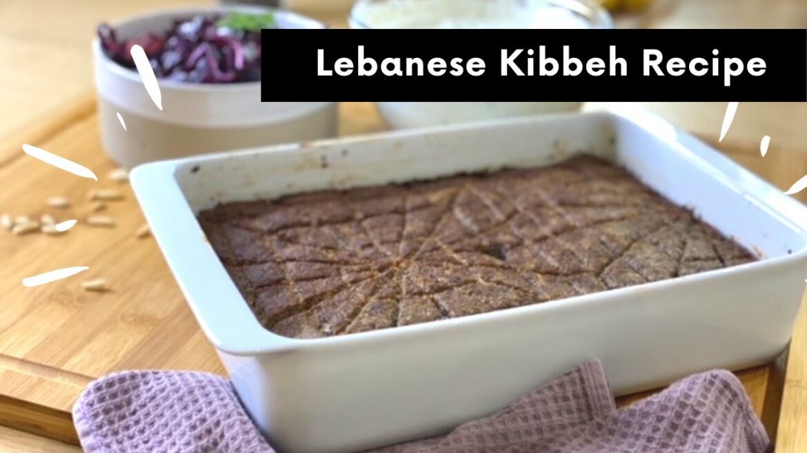 Lebanese Kibbeh Bil Sayniye Recipe | How to Make a Lebanese Minced Meat ...