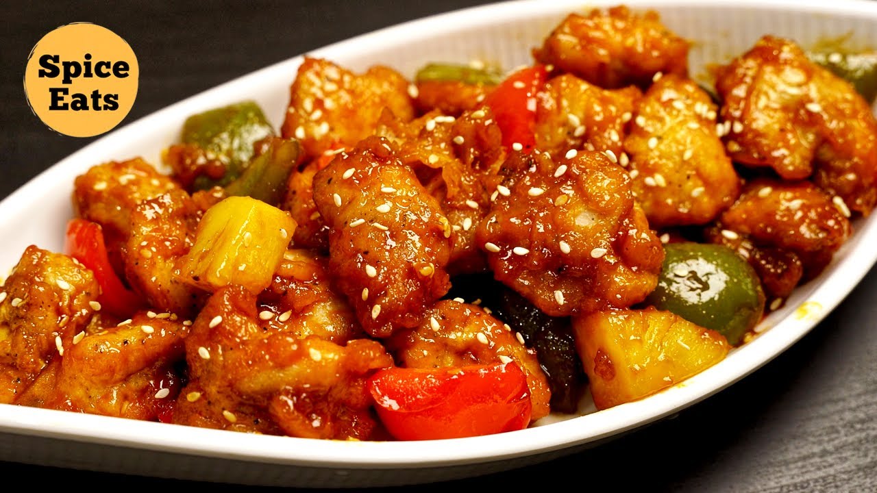 SWEET AND SOUR CHICKEN RECIPE | SWEET AND SOUR CHICKEN RESTAURANT STYLE | BY SPICE EATS - Dining ...