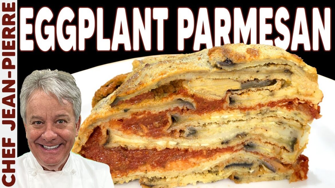 My CRAZY Eggplant Parmesan PIE | Chef Jean Pierre - Dining and Cooking