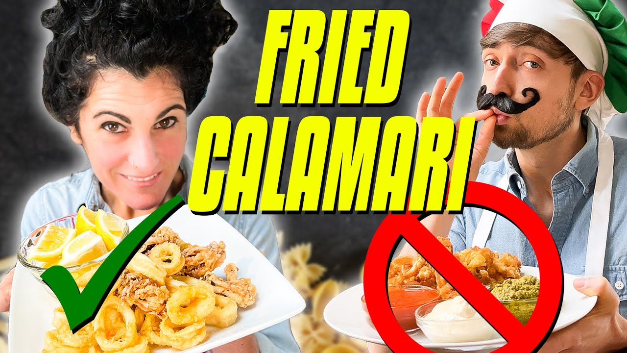How to Make FRIED CALAMARI | Authentic Italian Calamari Recipe - Dining ...