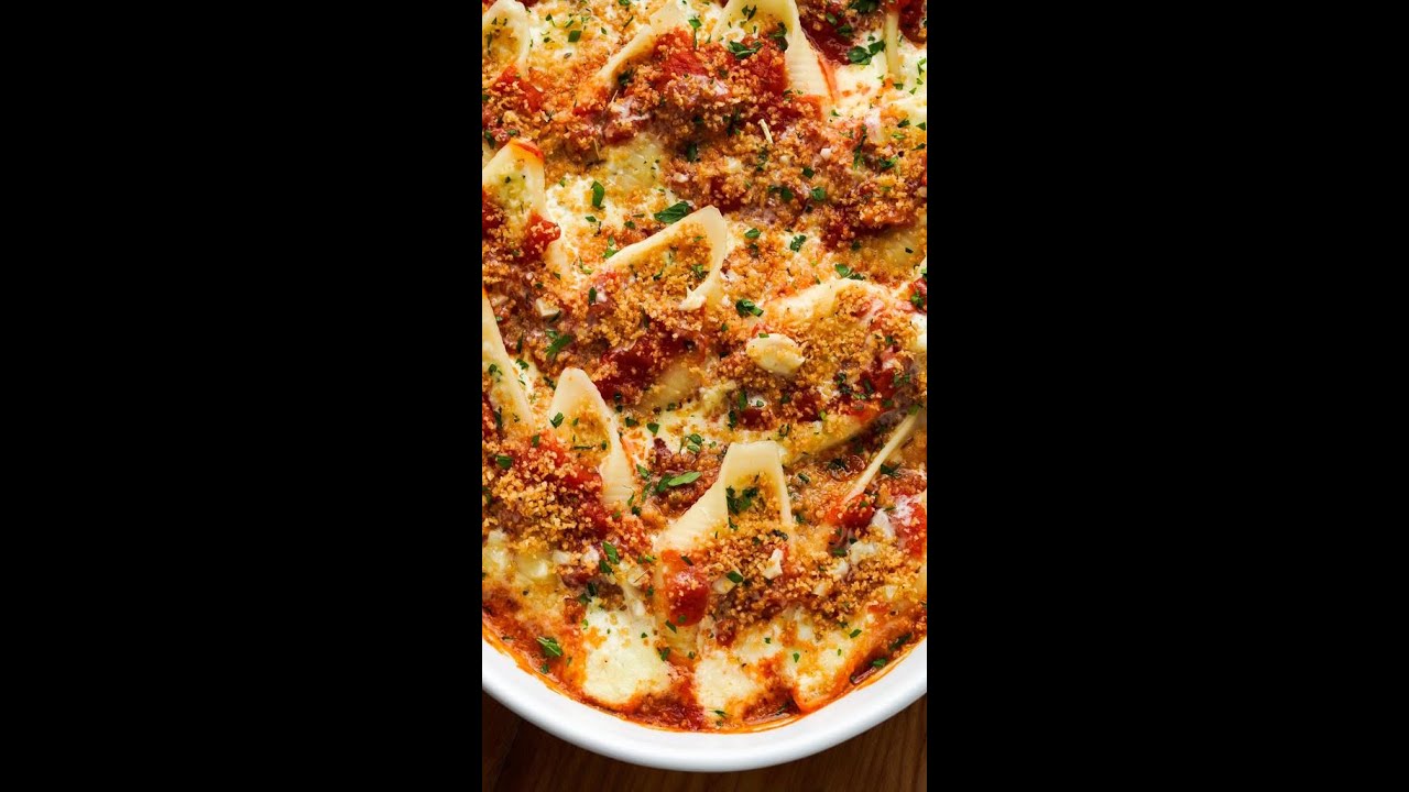 Giant Cheese Stuffed Shells - Olive Garden Copycat - Dining and Cooking