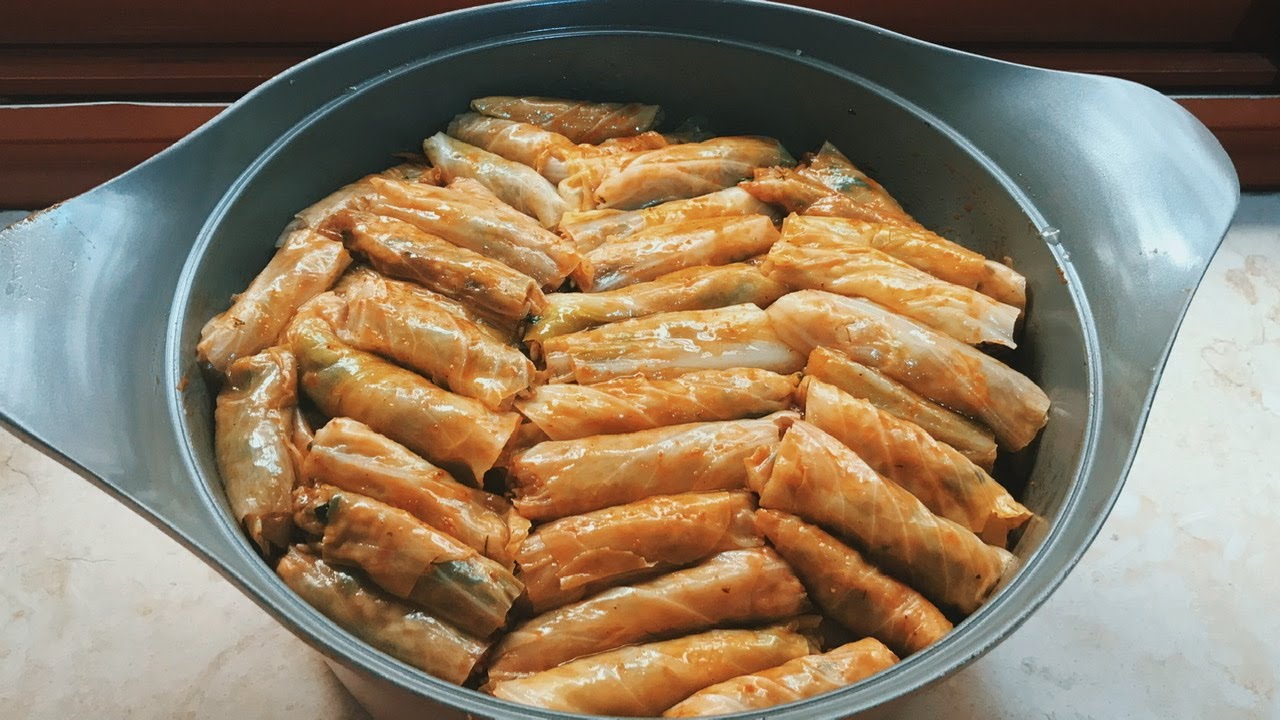 Stuffed cabbage rolls the Egyptian way (English version) - Dining and ...