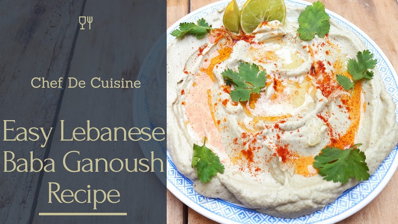 Best and Easy Baba Ganoush Recipe | Lebanese Baba Ganoush Recipe | How ...