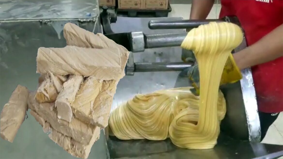 Making Of Arabic Sweet Halawa (Halva) | Tahini Dessert - Dining and Cooking