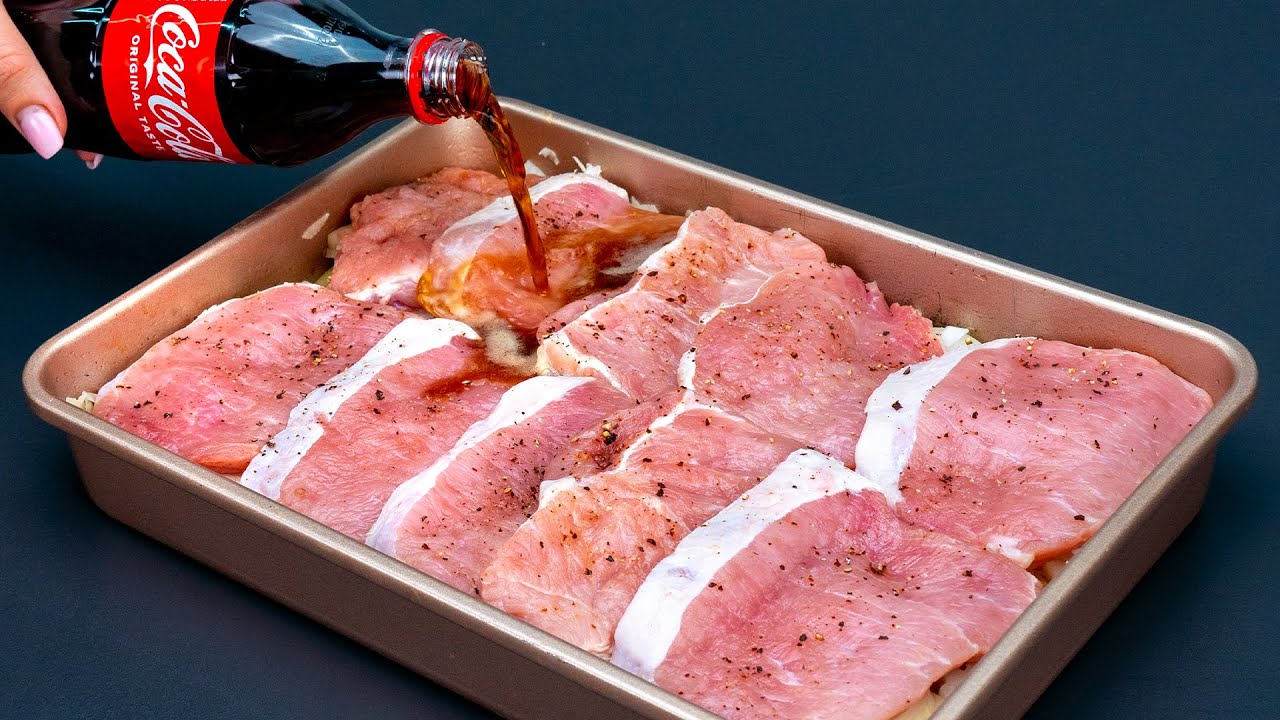 I no longer cook the pork chop without Coke. This recipe is fantastic ...