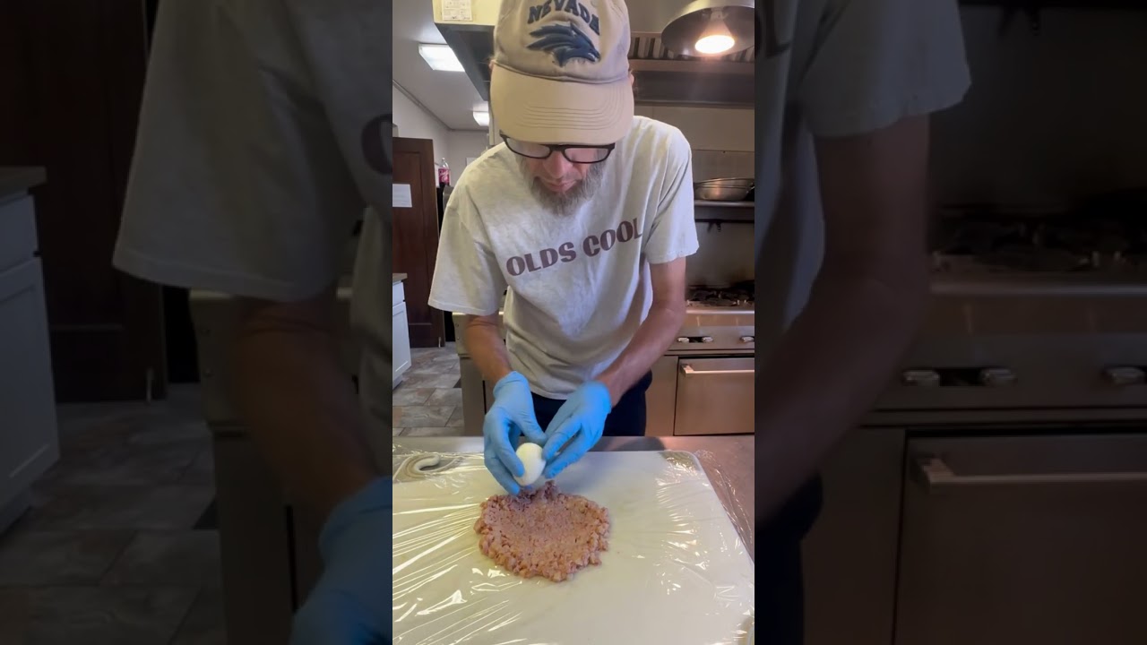 Corned Beef Hash Scotch Egg - Dining and Cooking