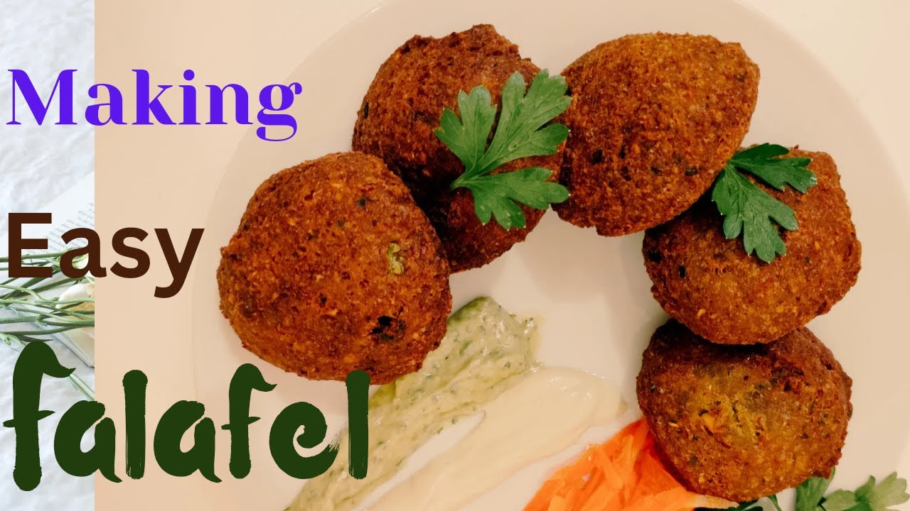How to Make Easy Falafel | Crispy Falafel Recipe | Lebanese Falafel ...