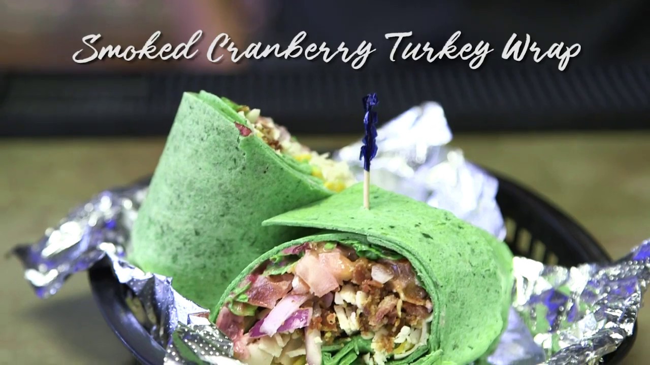 Cookin' in The Kitchen w/ Devon - Smoked Cranberry Turkey Wrap - Dining ...