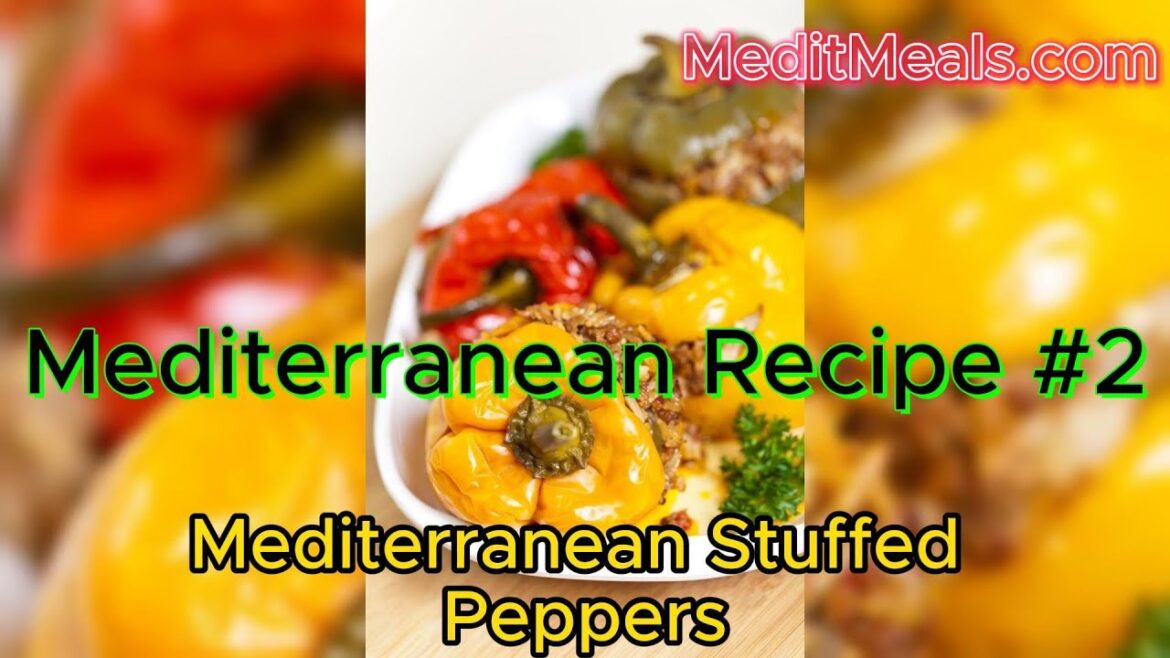 Mediterranean Diet Recipe: Stuffed Peppers - Dining and Cooking