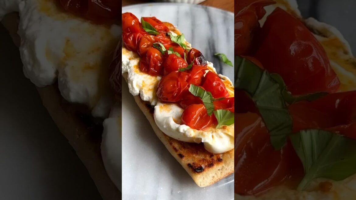 Easy and Delicious Burrata Ciabatta Recipe | Fresh Ingredients for Pure ...