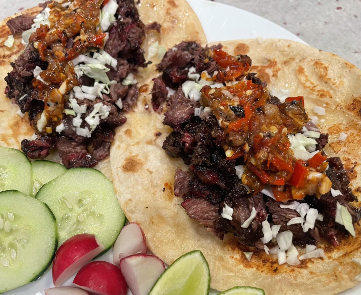 Beef Cheek Tacos - Dining and Cooking