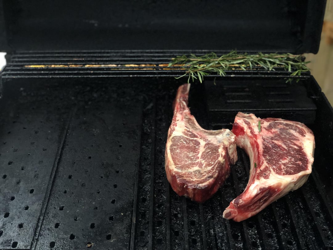 28 day dry-aged prime ribeyes - Dining and Cooking