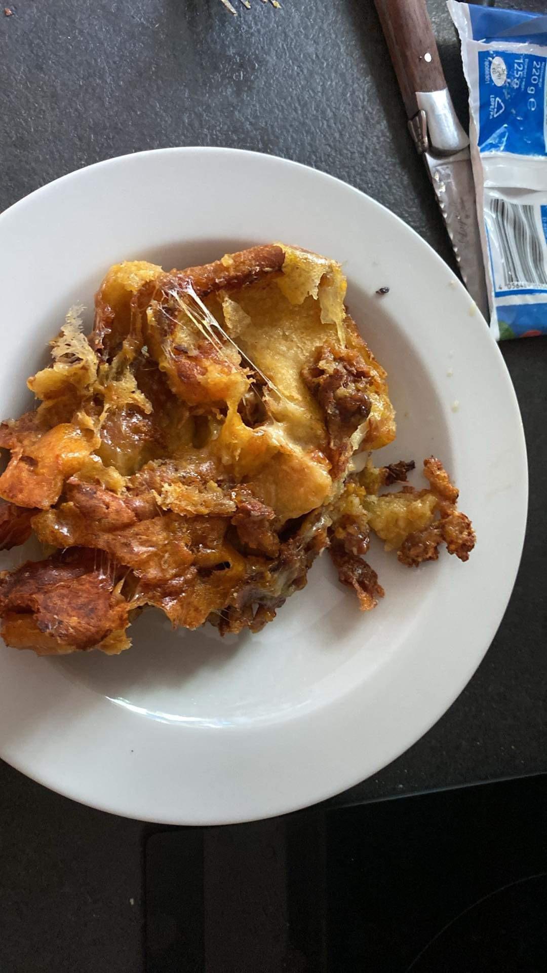 Grilled cheese fail. Don’t ask me how it happened, cause I barely know ...