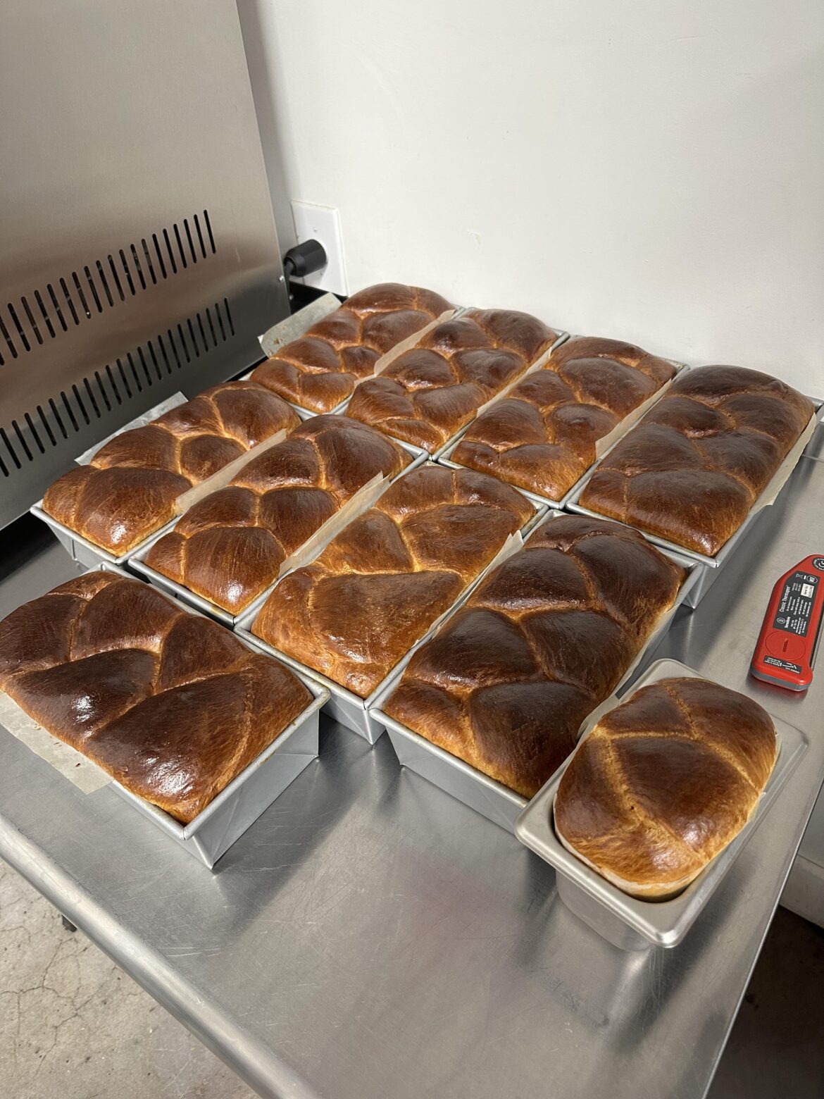 9 full brioche loaves and 1 lil guy - Dining and Cooking