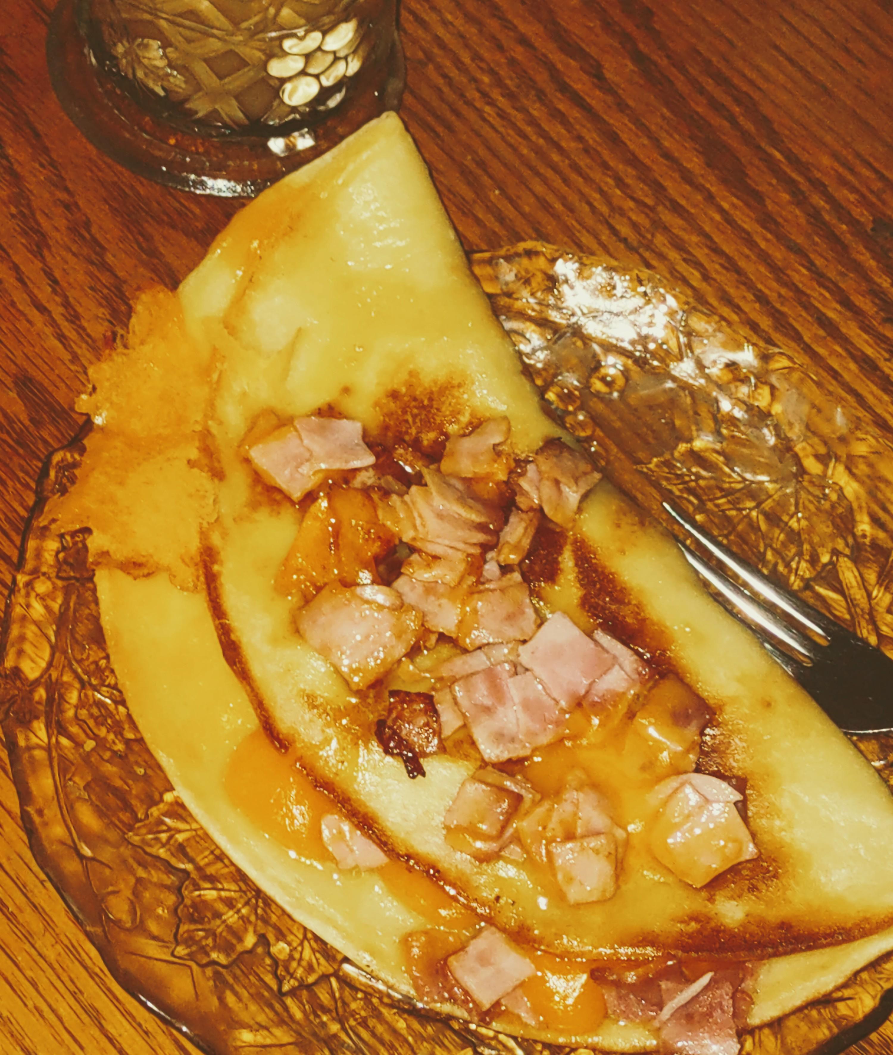 Ham and cheese blini - Dining and Cooking