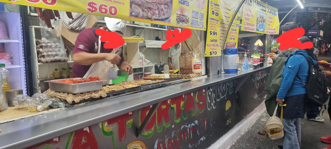 Mexico City taco stand - Dining and Cooking