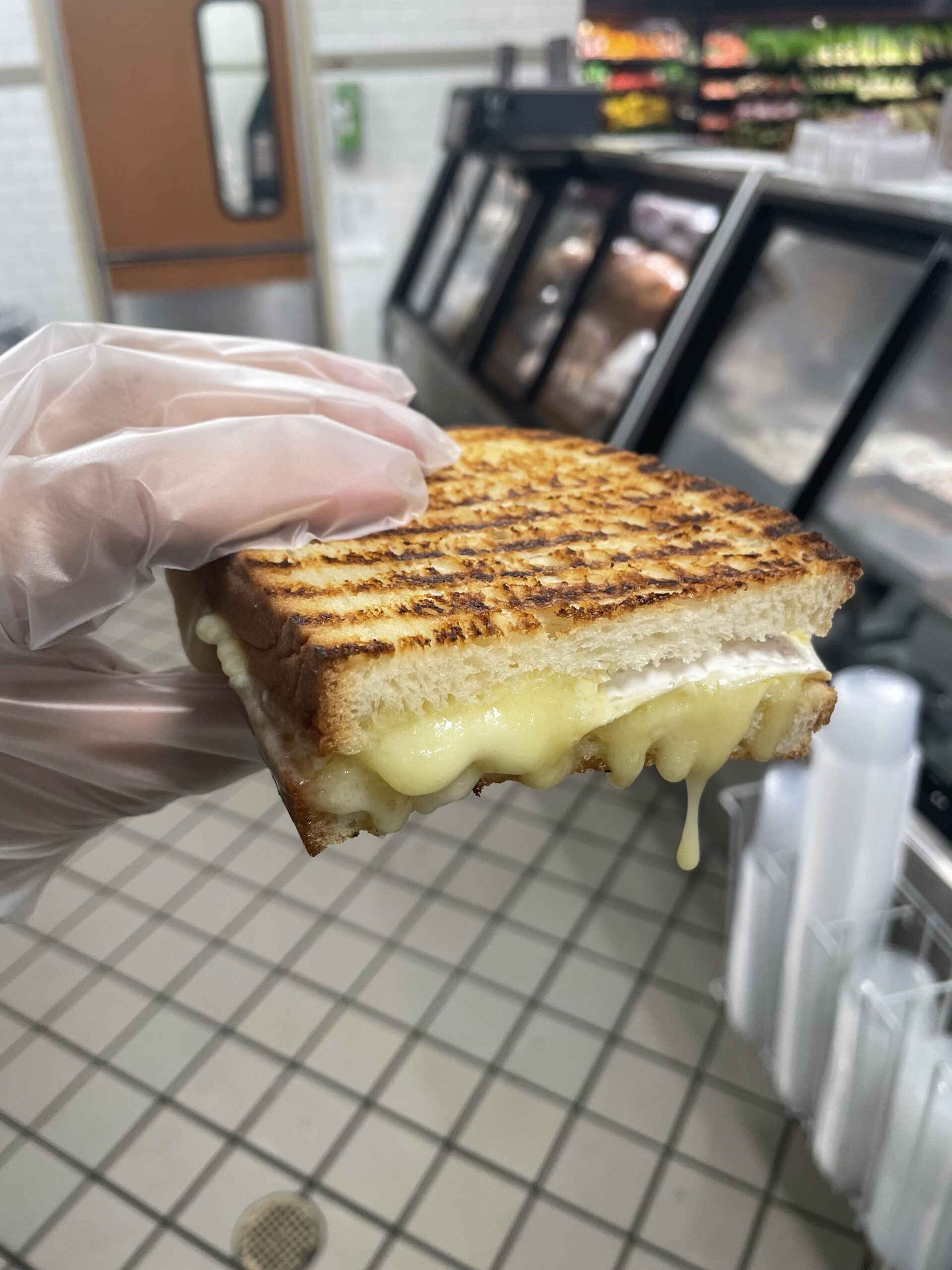 Day 74 of posting grilled cheese sandwiches until I run out of cheese ...