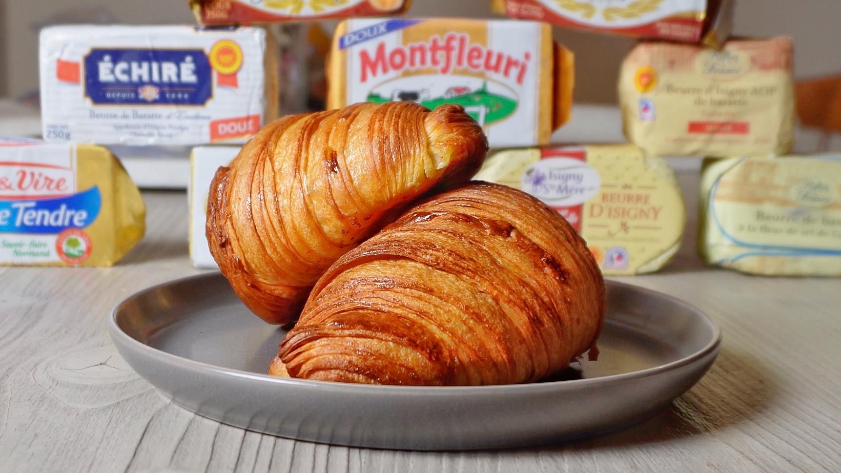 Hand laminated croissants filled with even more butter - I started a ...