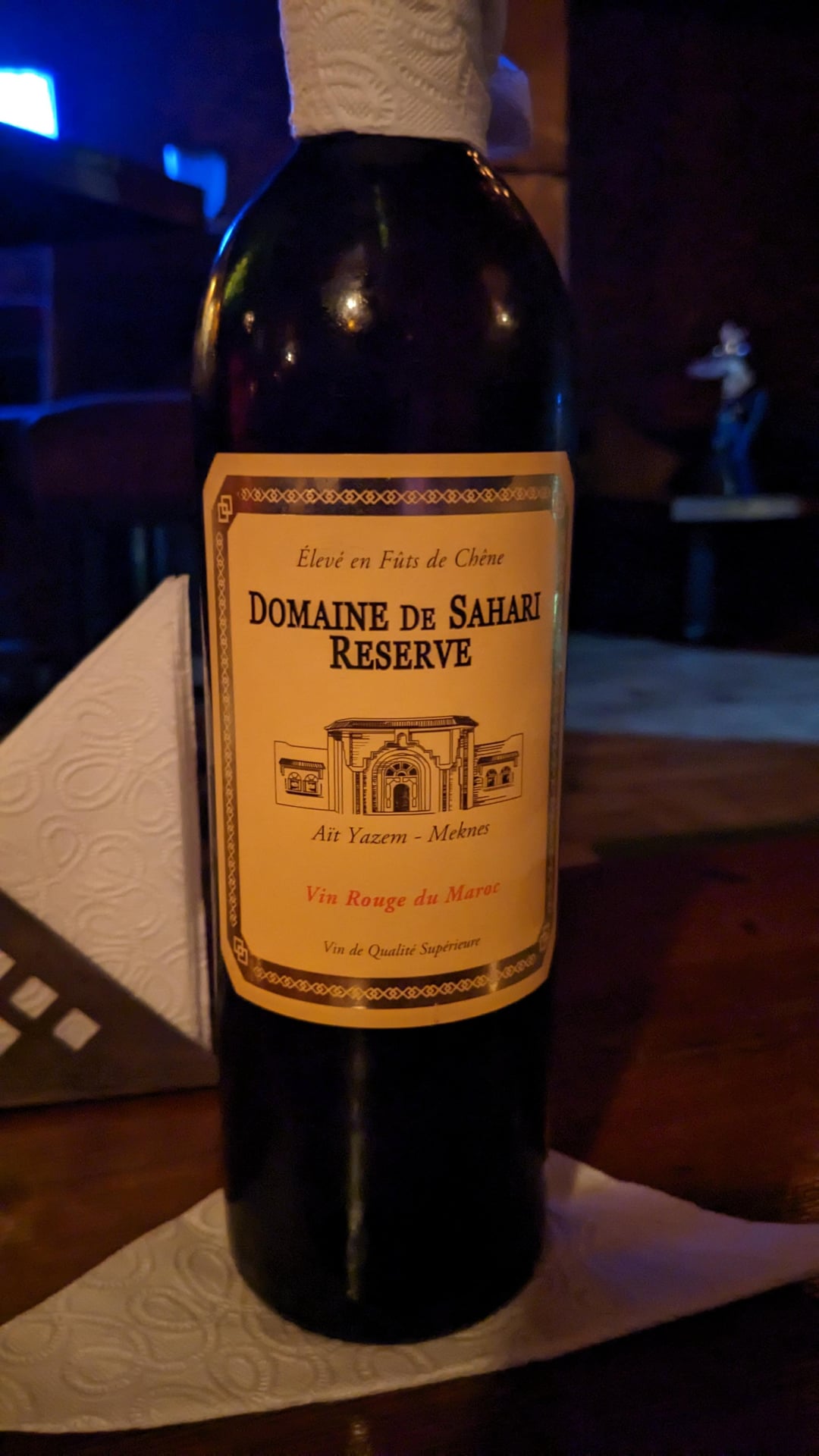 A pair of Moroccan wines - Dining and Cooking