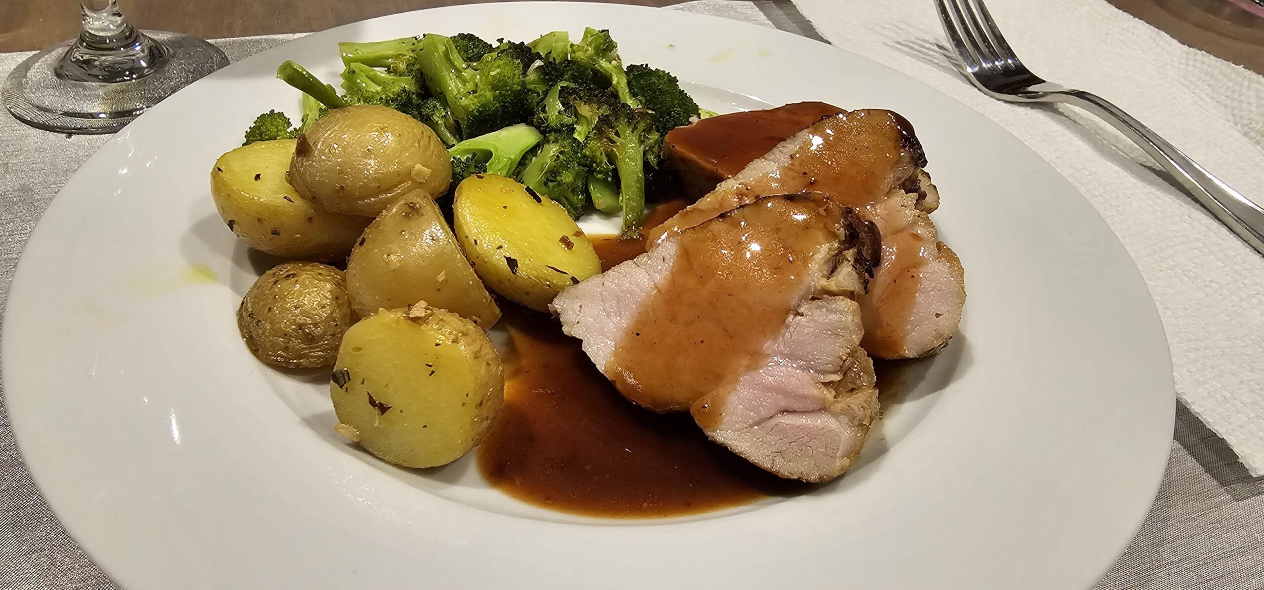 Pork Tenderloin with Port Wine Sauce - Dining and Cooking