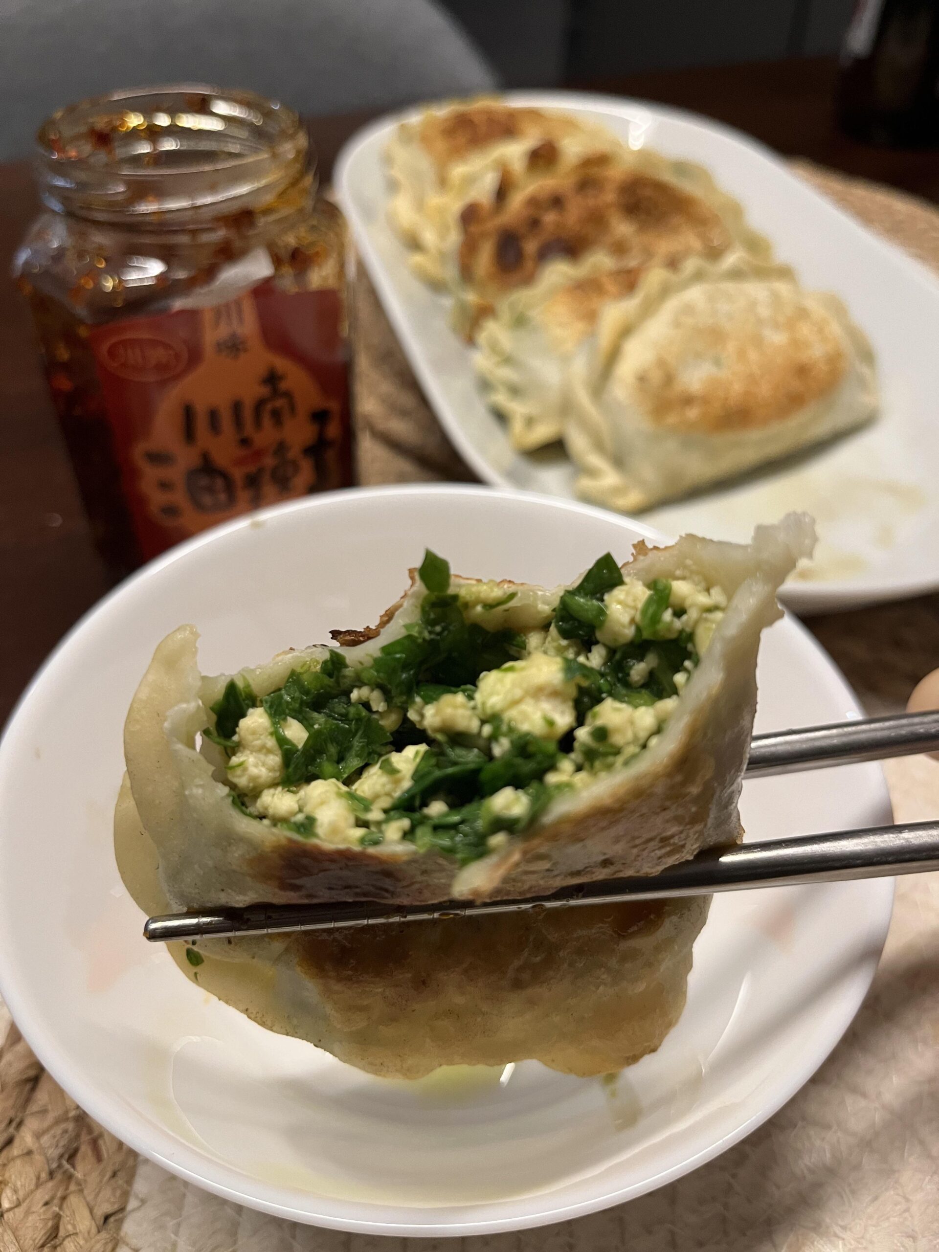Vegan Version of Chinese Street Food Egg and Chive “Box”Pies - Dining ...