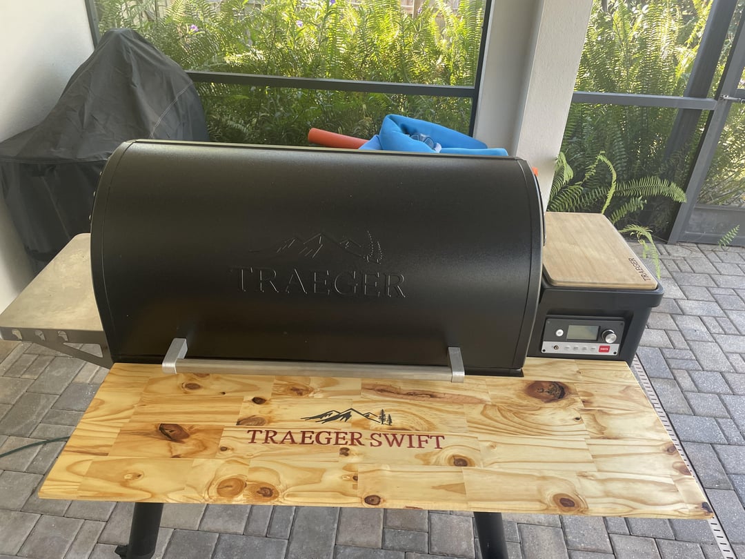 Timberline 1300 custom shelf - Dining and Cooking