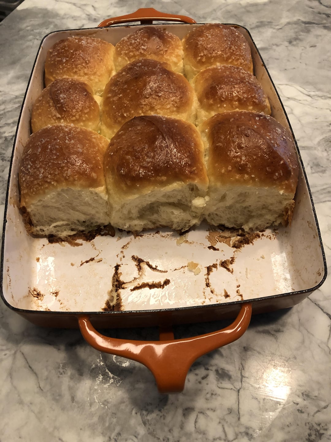 Made Brian Lagerstrom's "SQUISHY MILK BREAD ROLLS" today... - Dining ...