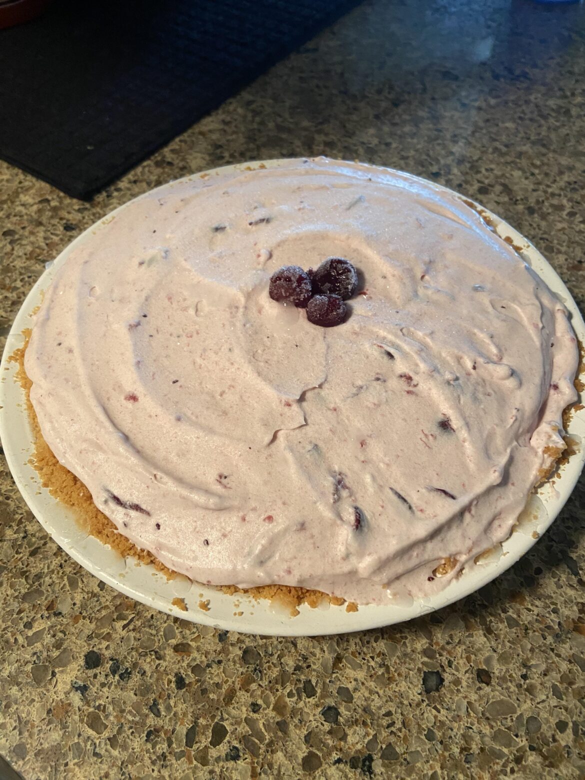 Tried the Cranberry Velvet Pie - Dining and Cooking