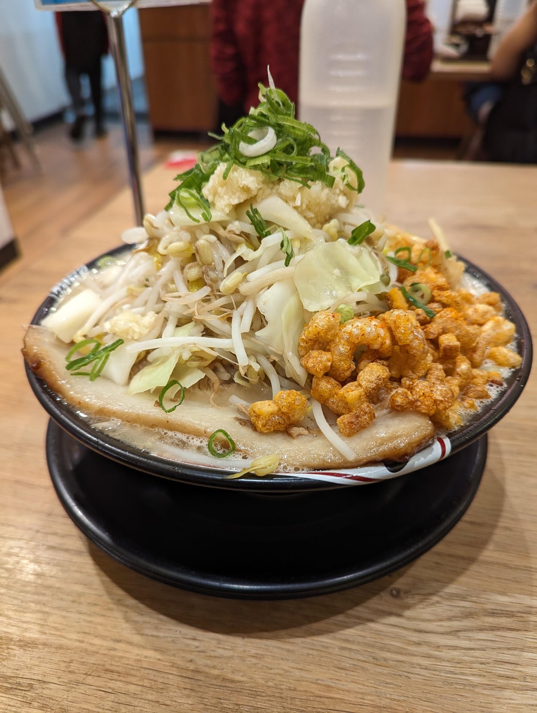 Mega Tonkei ramen from hakata Gensuke Russell St store, Melbourne ...