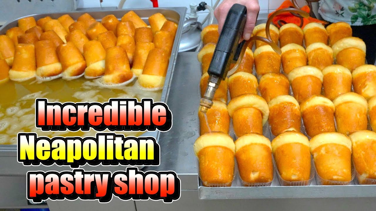 Incredible pastry shop in Naples! You must try their specialties, 3 ...