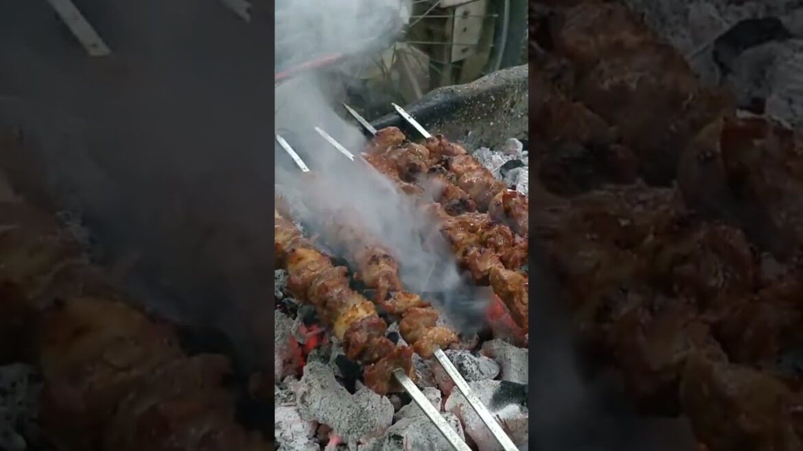 North African Moroccan Lamb Skewers, Berber Culture, Amazigh BBQ - Food ...