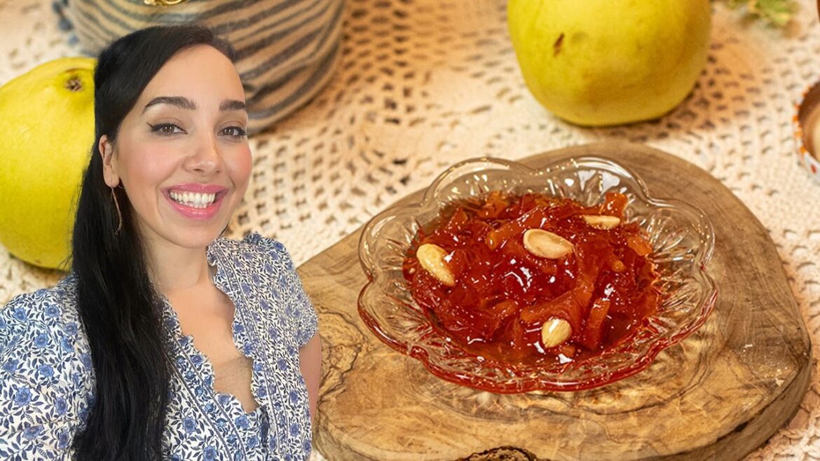 Make this Classic Greek Autumn Preserve!! Homemade Kydoni Quince Fruit ...
