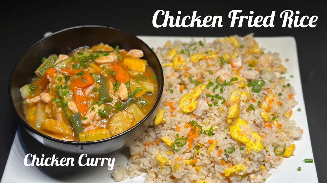 Chicken Fried Rice - Chicken Curry Chinese Style - Chinese Style ...