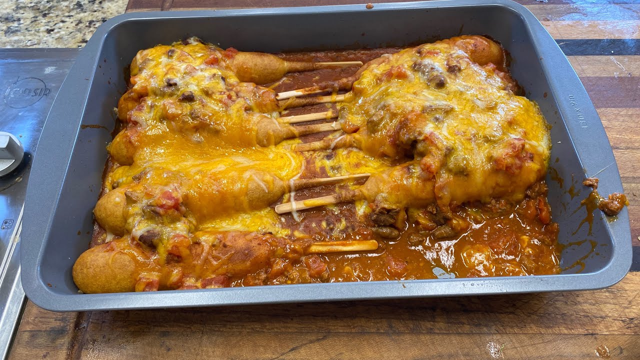 Corn Dogs Loaded - Dining and Cooking