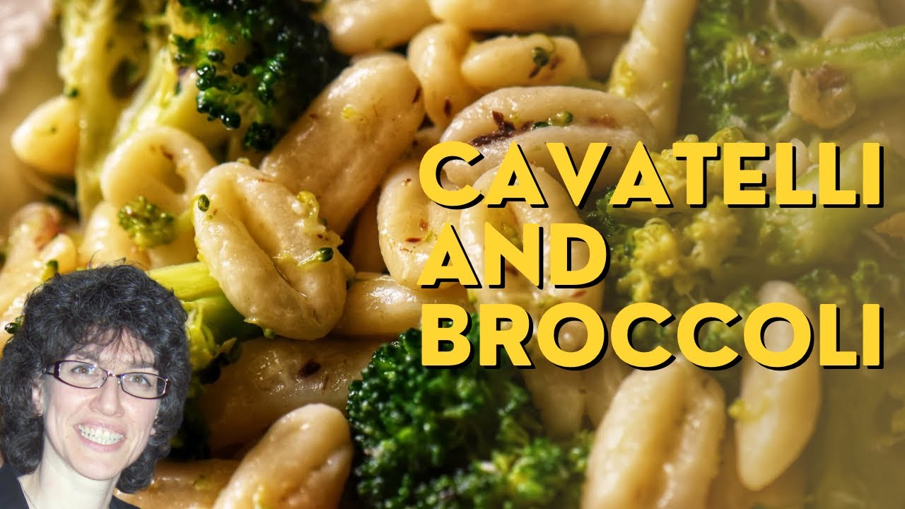 When life gives you broccoli, make Italian comfort food... CAVATELLI ...