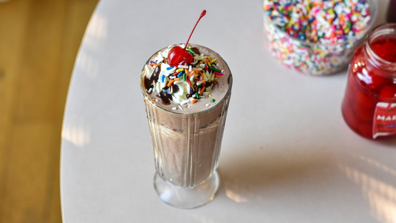 Iconic Chocolate Milkshake Recipe - Dining and Cooking